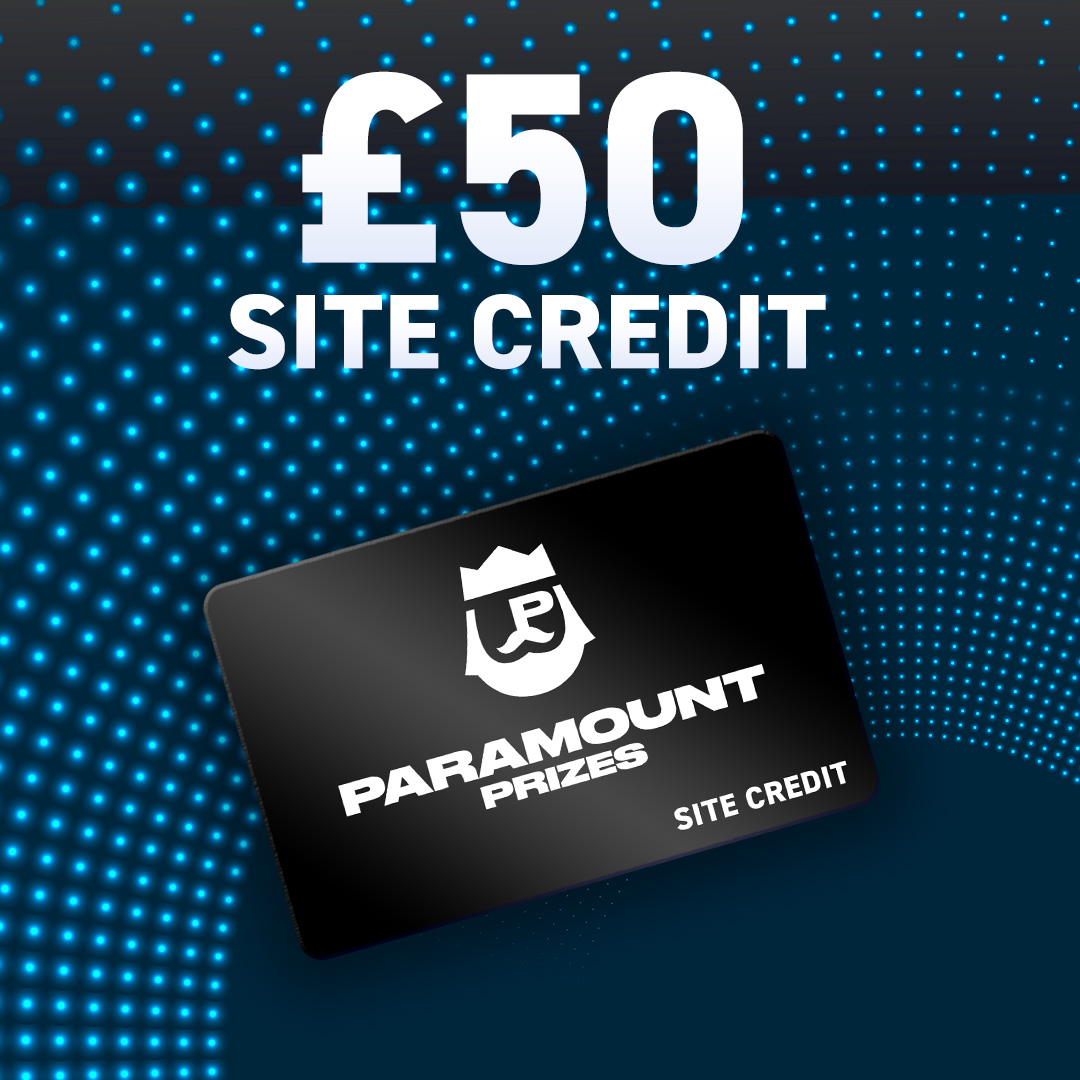 £50 Site Credit – Paramount Prizes