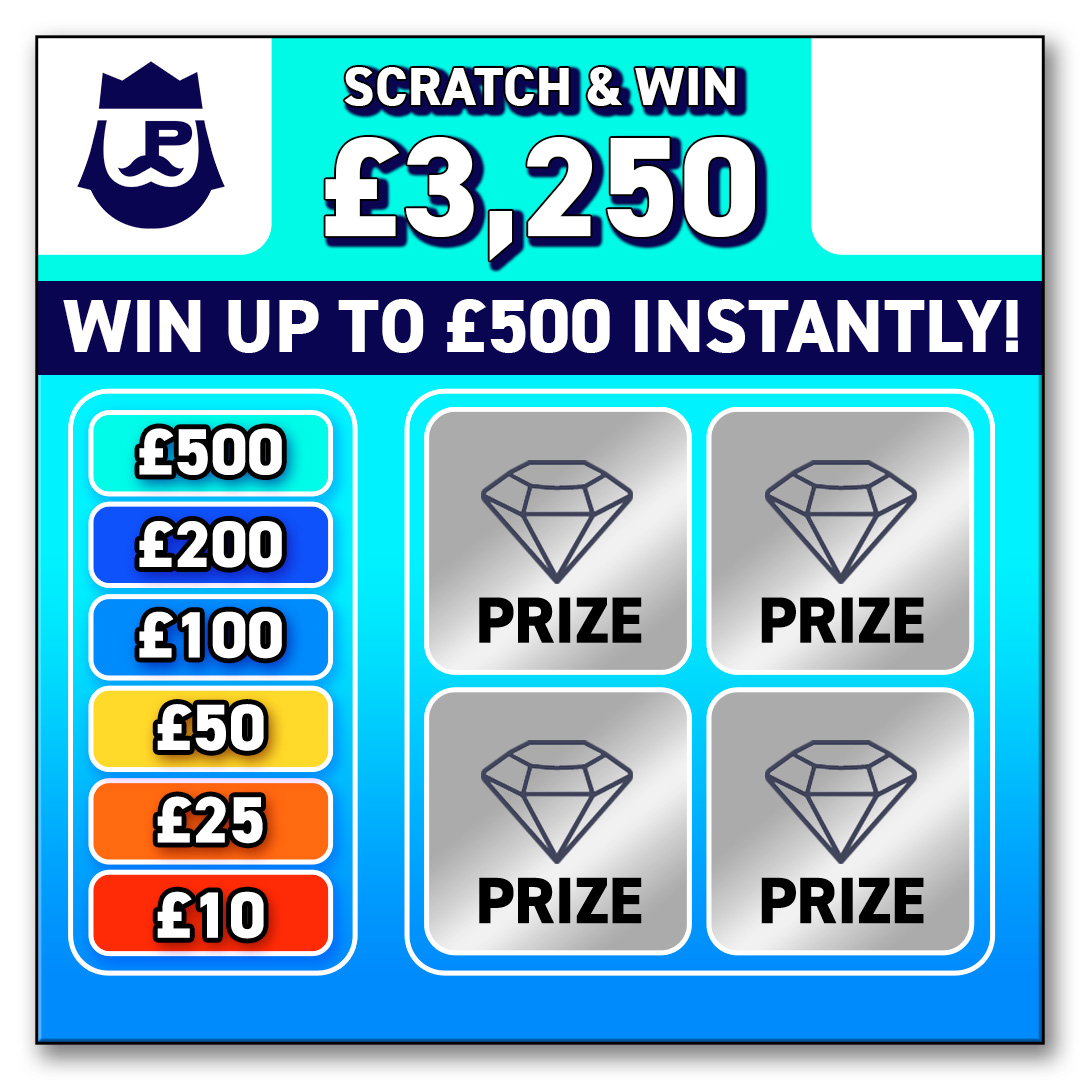 £3250 Scratch and Win! – Paramount Prizes