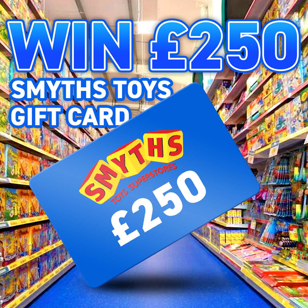 £250 Smyths Gift Card 🧸 – Paramount Prizes